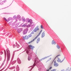 Zara | Accessories | Nwt Zara Satin Effect Printed Scarf | Poshmark